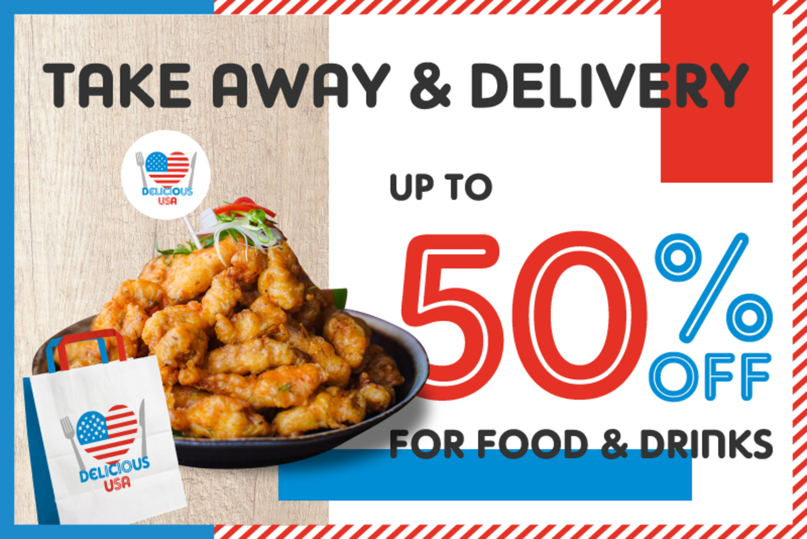 Best Delicious USA 2020 Deals for Takeaway and Delivery - Foodie
