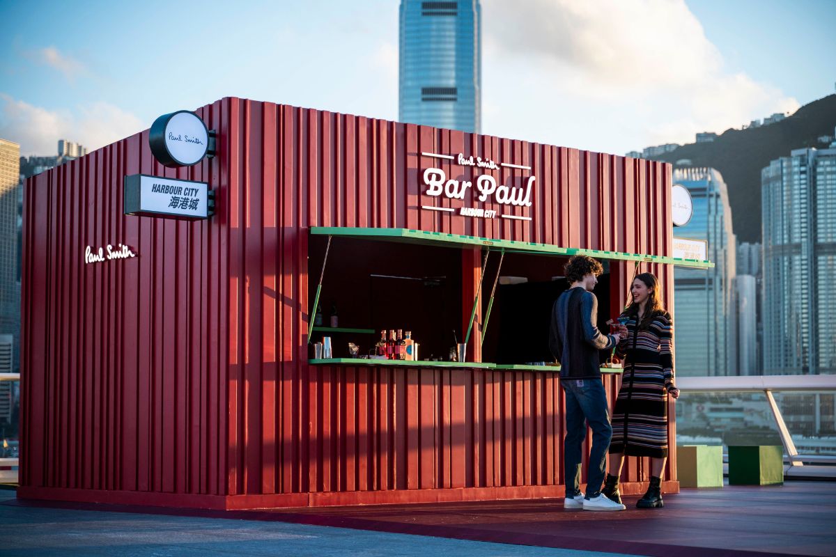 Paul Smith pop-up bar open at Harbour City till Oct. 27