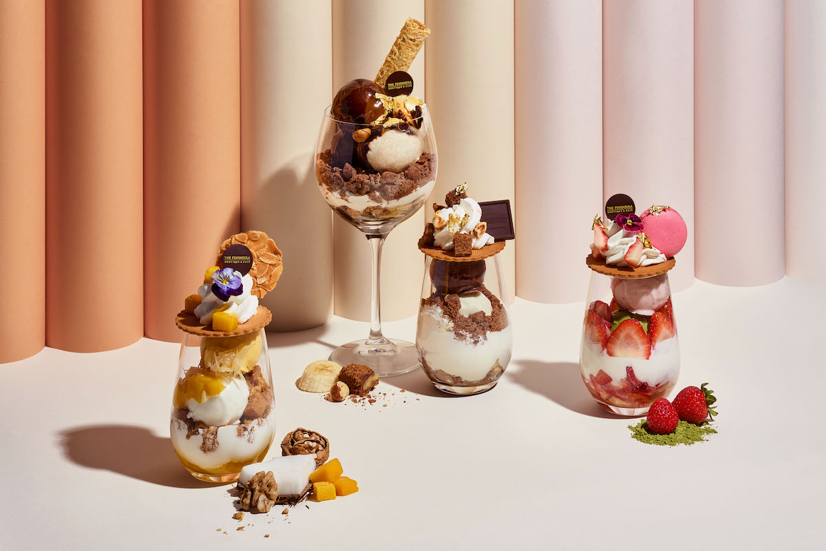 Indulge in The Peninsula Boutique & Café’s gelato sundaes